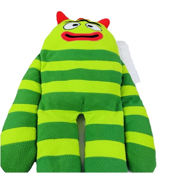 Funhouse | Toys | Yo Gabba Gabba Brobee Plush Toy Cuddle Pillow 24 ...